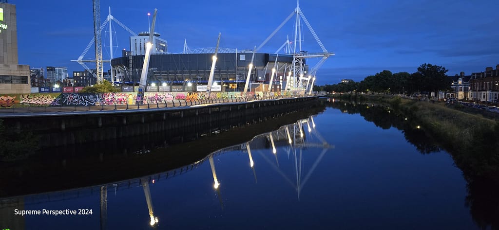 Principality Stadium at night, Cardiff - Splendid Prints