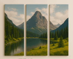 Split Canvass (Three Panels) - Splendid Prints
